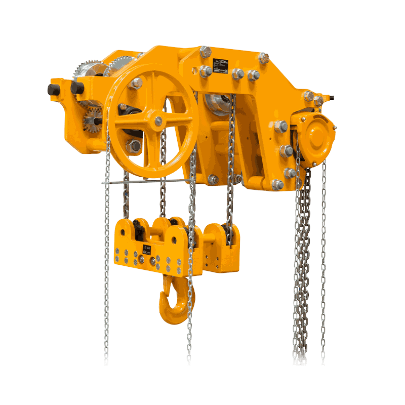 Super lavtbyggende talje med løpekatt 1000 kg til 10 tonn - BRETTEVILLE ...