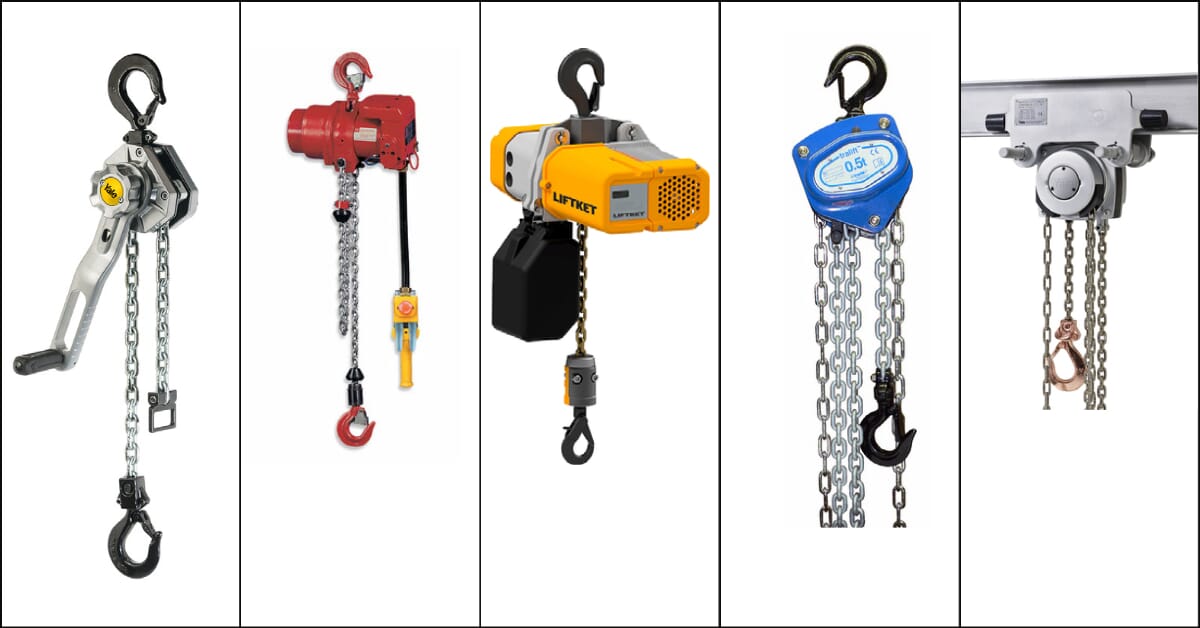 Hvordan velge riktig talje? - BRETTEVILLE TALJER & MASKINER AS