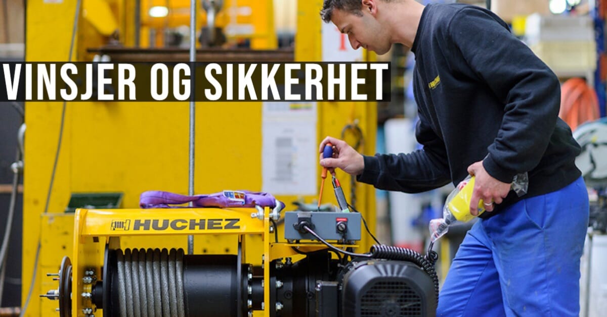 Vinsjer og sikkerhet - BRETTEVILLE TALJER & MASKINER AS